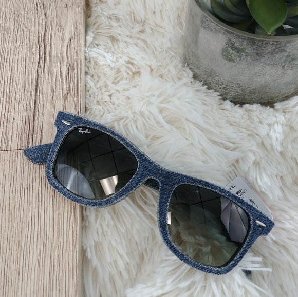 Ray-Ban | Accessories | Denim Classic Wayfarer Raybans | Poshmark